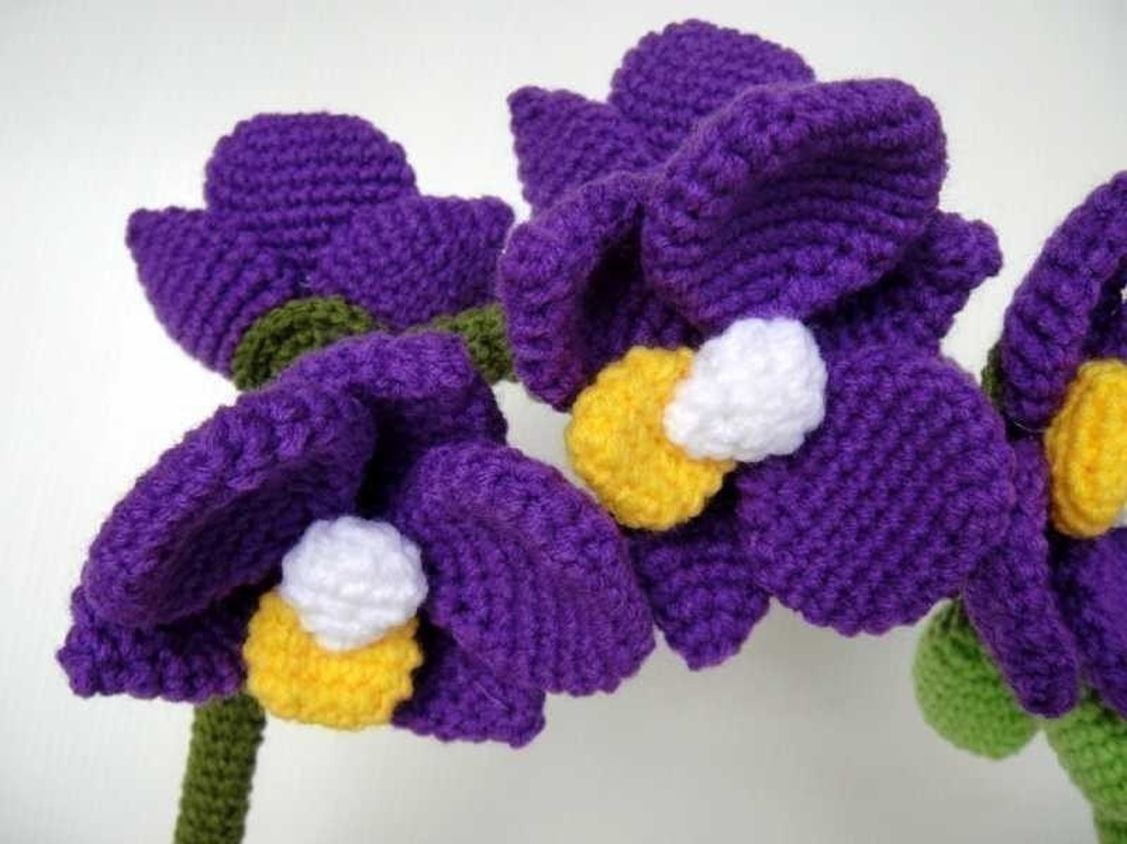 Crochet Pattern ORCHID Flower / Plant PDF 00414 - Etsy