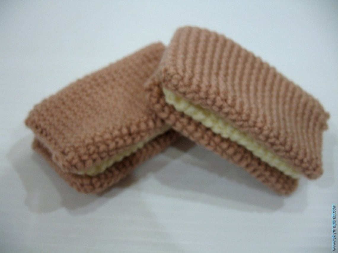 Crochet Pattern Coffee and Biscuits Play Food / Toys | Etsy