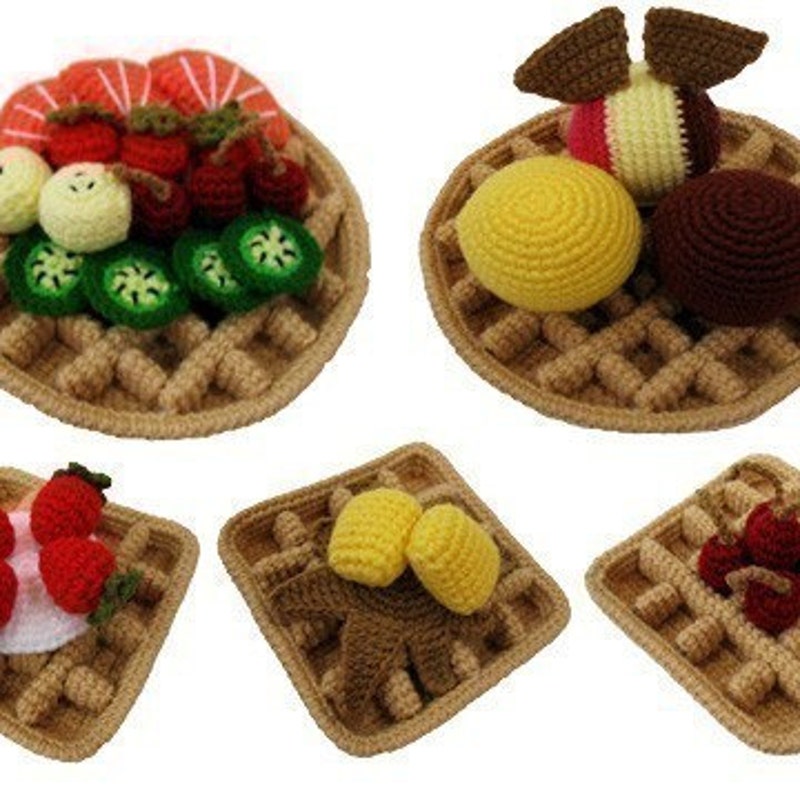 Waffle Toy - Etsy