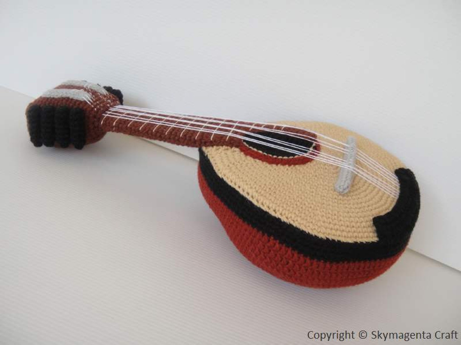Crochet Pattern MANDOLIN in Pdf 00455 | Etsy