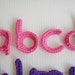 Crochet Pattern ALPHABET Applique Lower Case PDF 00466 - Etsy