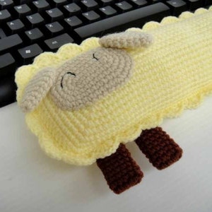 Crochet Pattern - SHEEP - Keyboard and Mouse Wrist Rest - PDF/ Toys ...