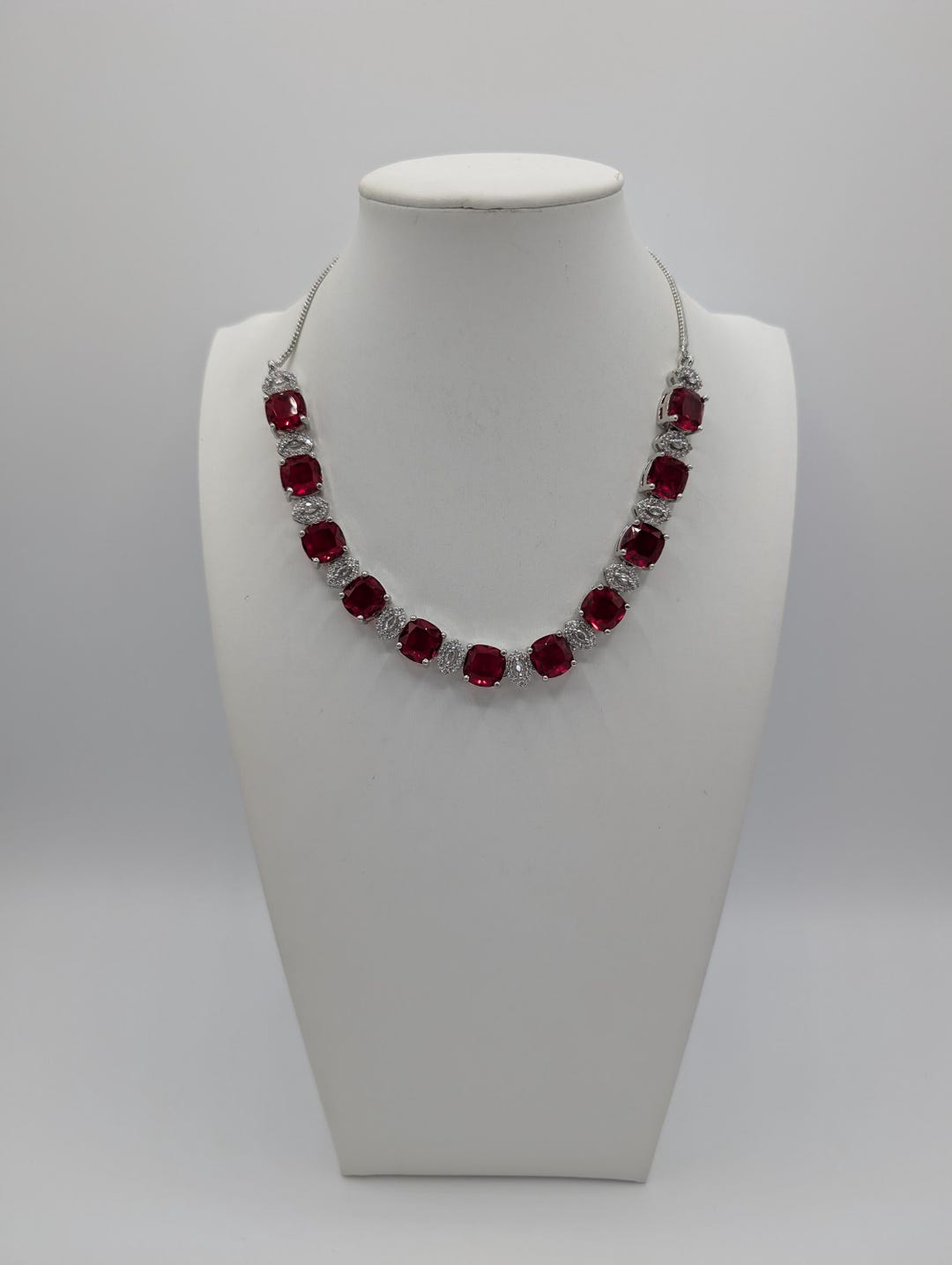 Gleaming Diamond Necklace Set | Stone | Sabyasachi-inspired Elegance ...