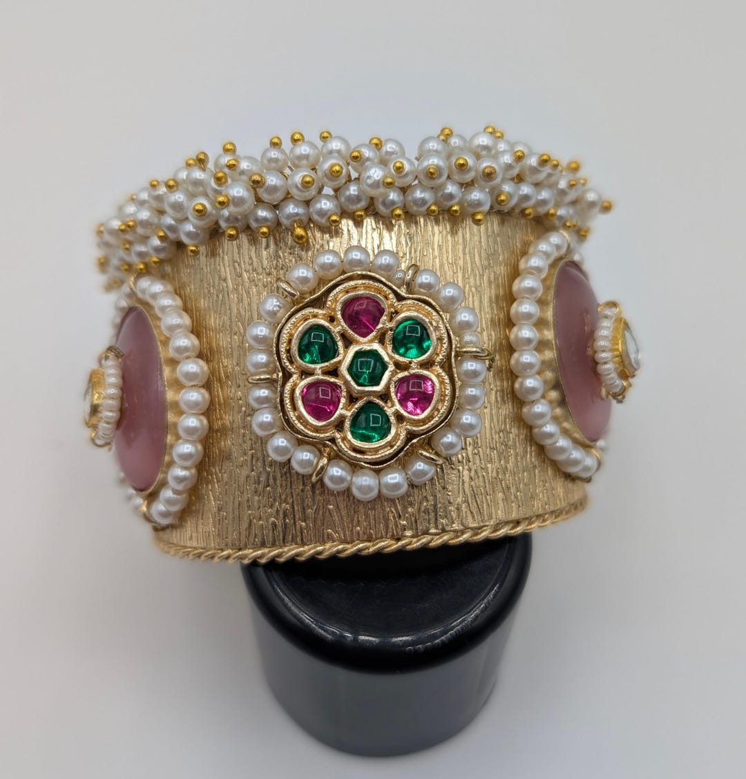 Gajra Fusion Fusion Kada | Rajwadi Kada | Bracelet | Adjustable Bracelet Kada | One Size - Etsy