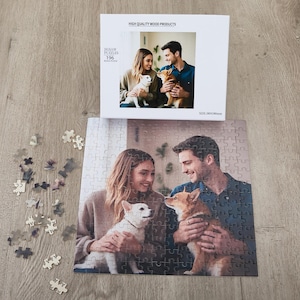 Custom Photo Puzzle From Your Picture, 25-1000 Pieces Personalized ...