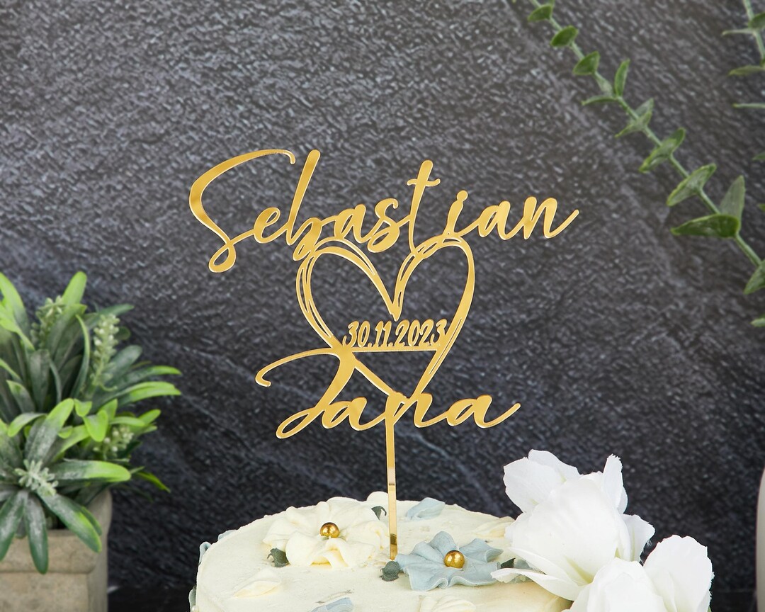 Personalized Christening Cake Decorations, Birthday Cake Decorations ...