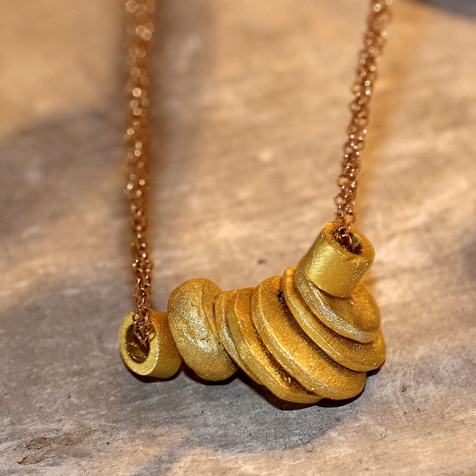On Hold ZAHAVA Gold Necklace - Etsy