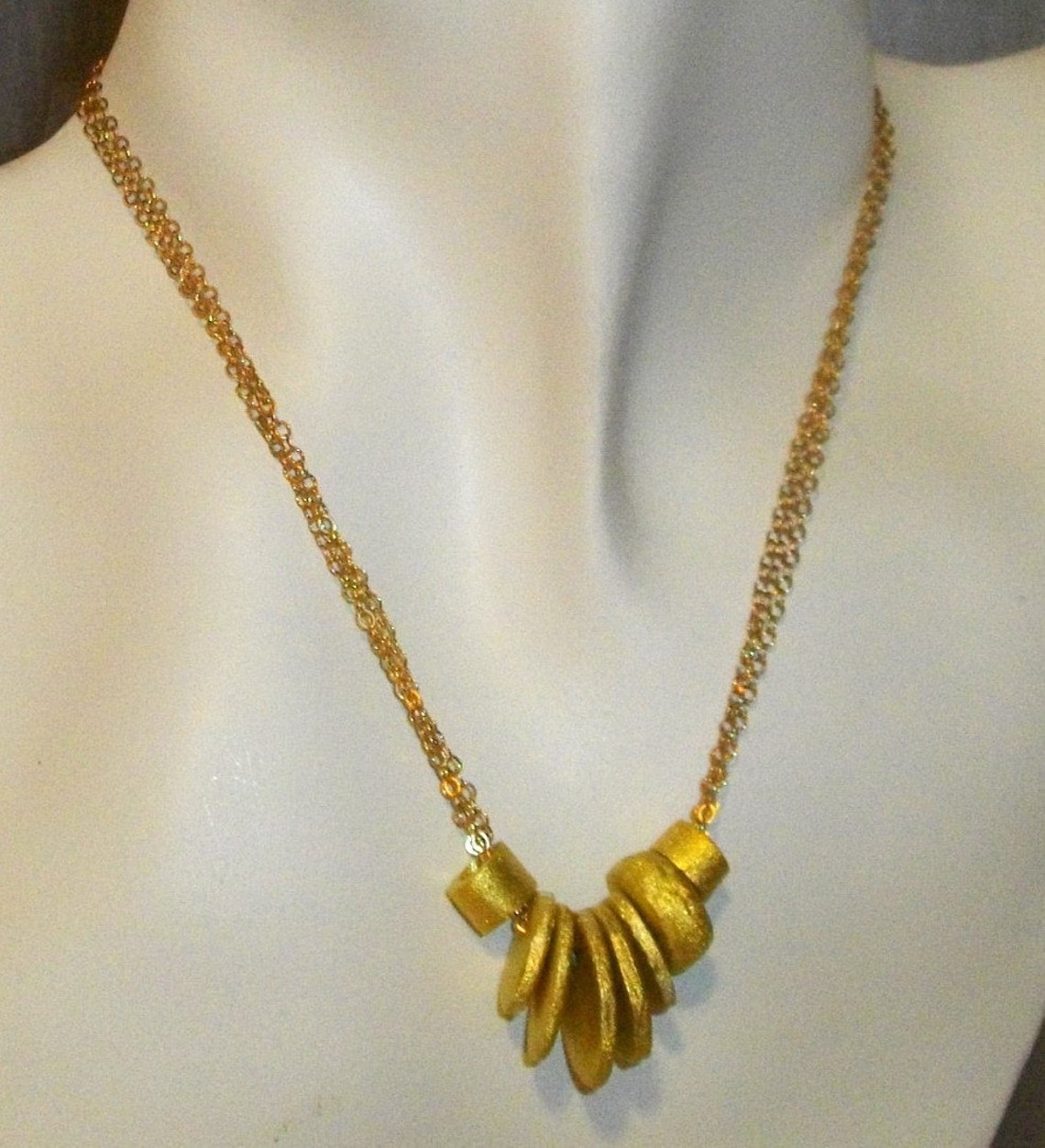 On Hold ZAHAVA Gold Necklace - Etsy