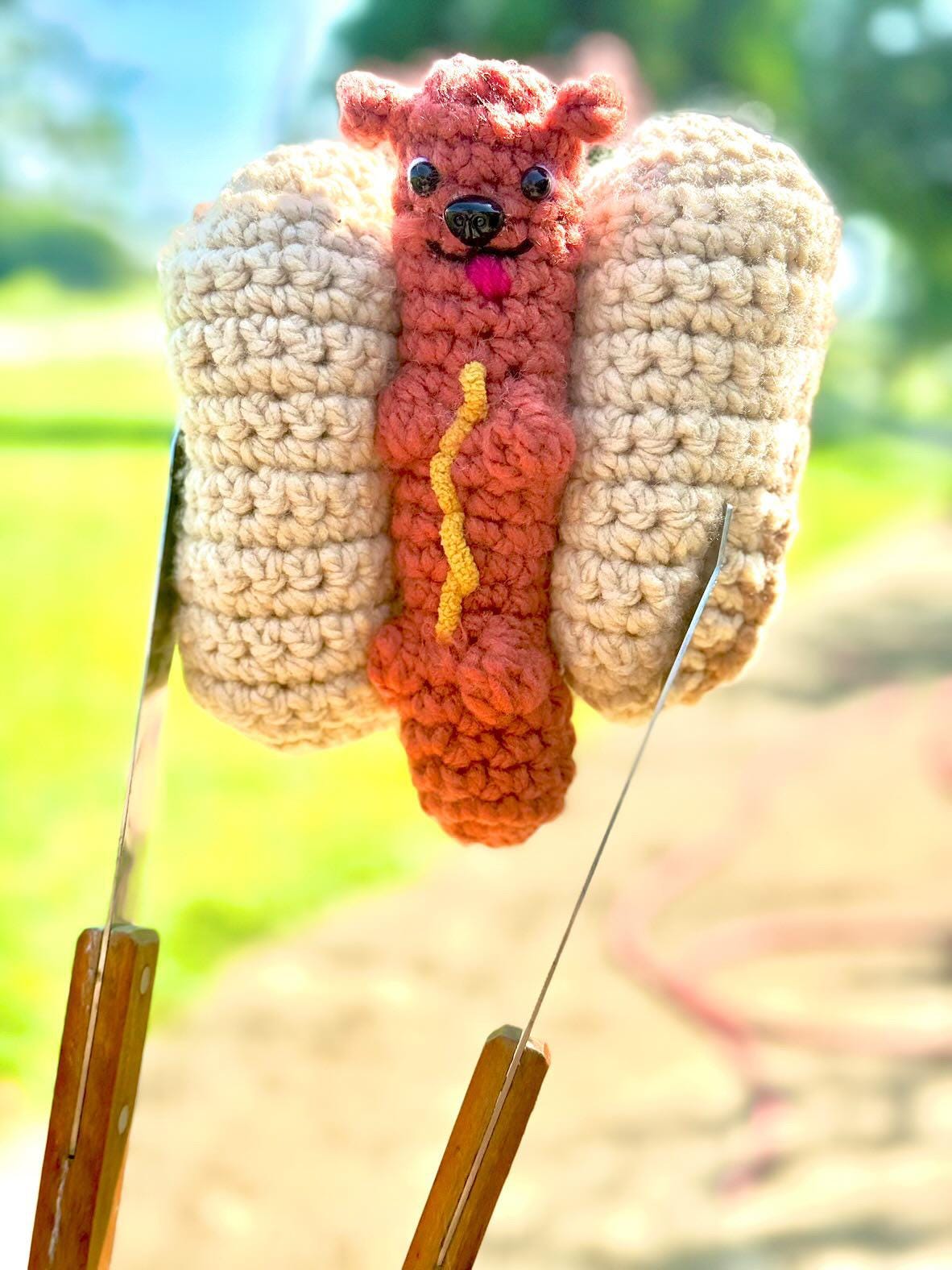 Hot Dog Crochet Pattern - Etsy