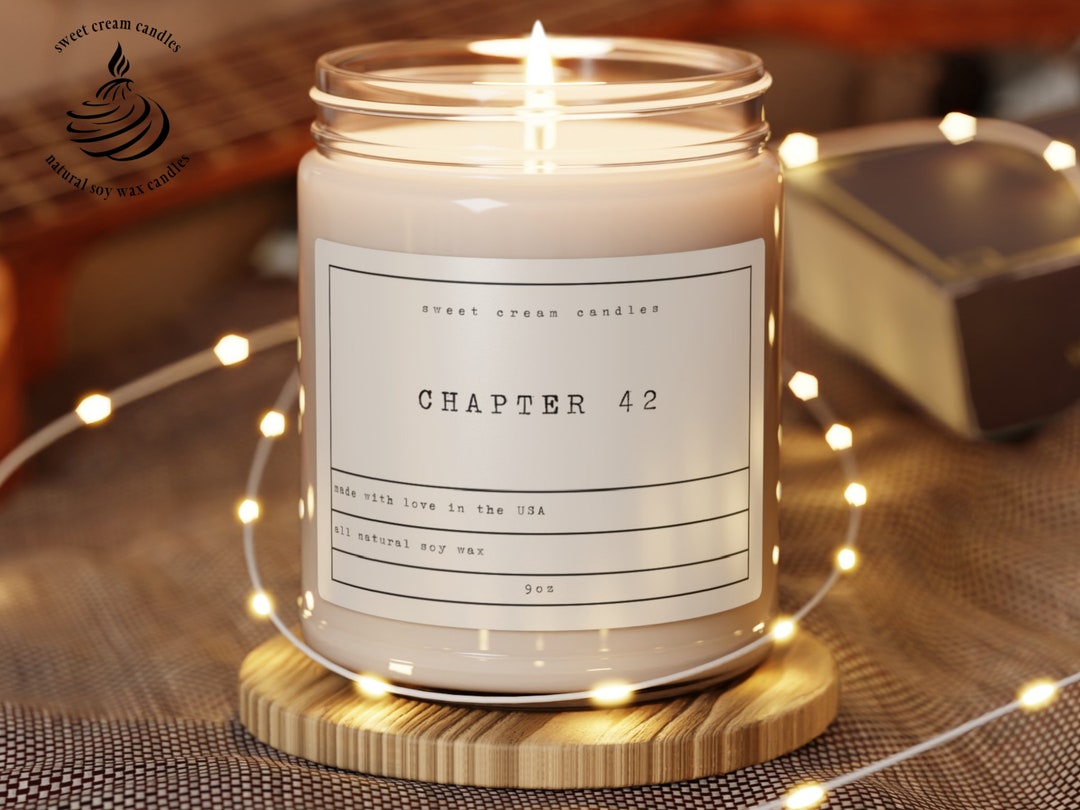 Custom Birthday Scented Candle Personalized Birthday Candle Custom ...