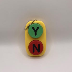 Yes/no Clicker Fidget Toy - Bluey-inspired, Fun Stress Reliever ...