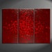 Bold Deep Red Abstract Painting Passionate High Quality Original Art ...