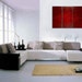 Bold Deep Red Abstract Painting Passionate High Quality Original Art ...