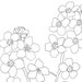 Forget-me-not Flower Coloring Page - Etsy