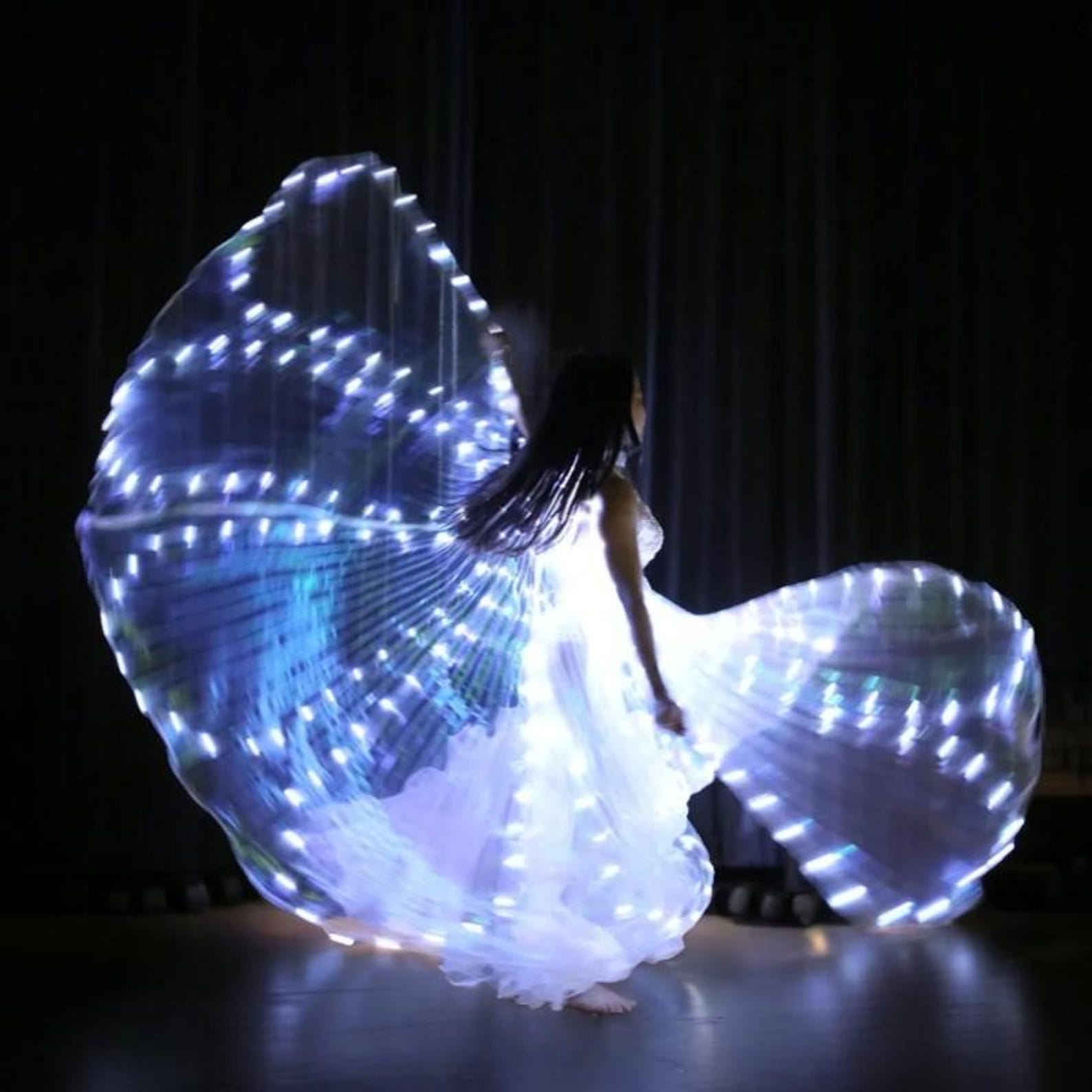 Light up Butterfly Wing, Dancing Costume, Festival Cloak, Butterfly ...