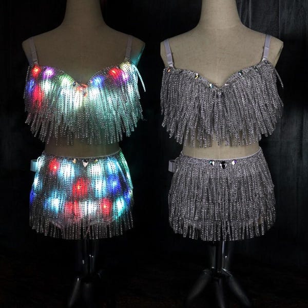 Light up Bra - Etsy