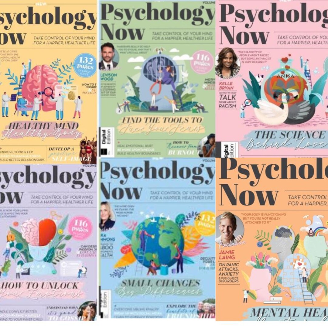 Psychology Now Magazine – Full Year 2023 Issues Collection (7 Issues ...