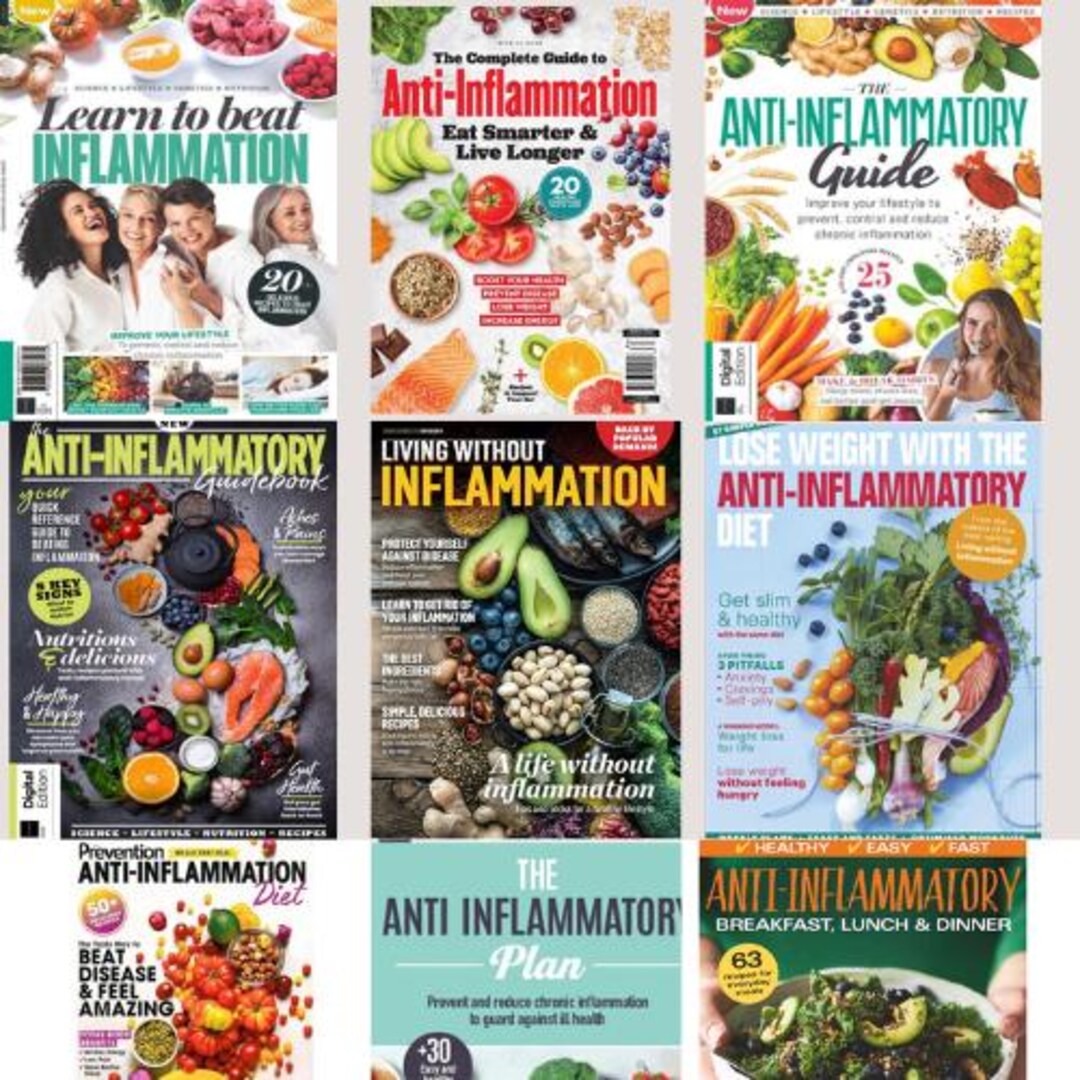 Anti Inflammation Anti Inflammatory E Book Bundle 17 Titles - Etsy