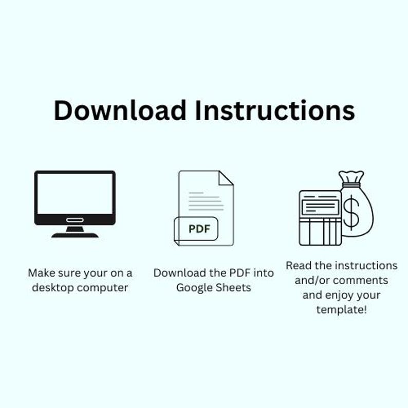 Simple Digital Planner: Google Sheets Schedule (digital Download) - Etsy
