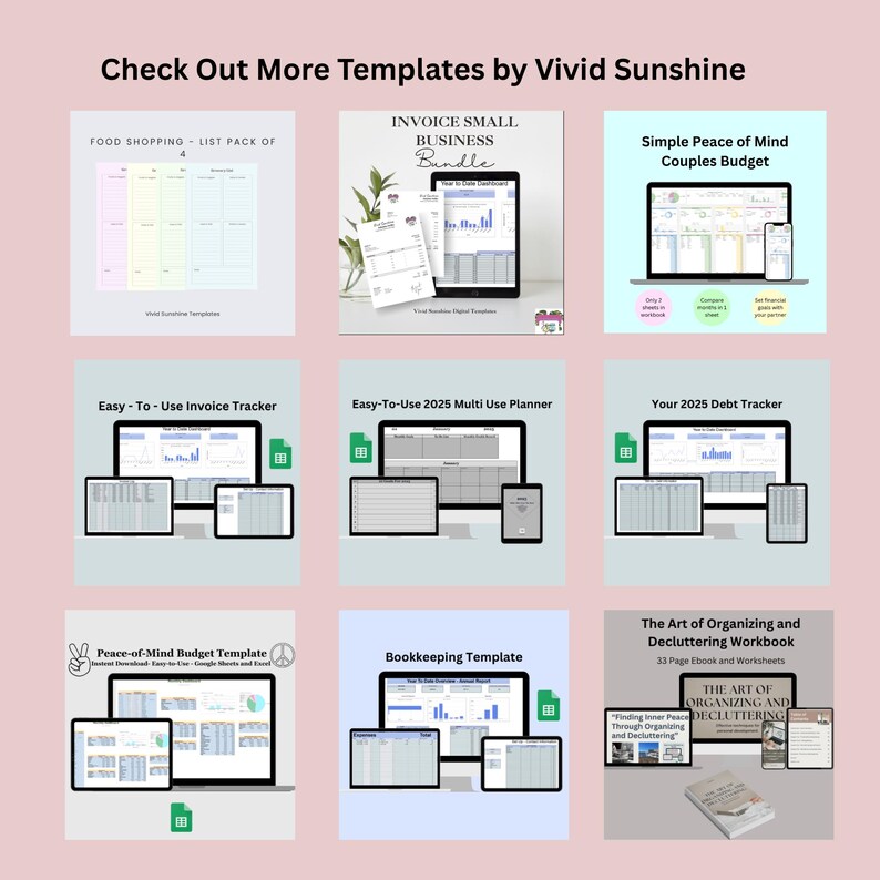 Debt Payoff Tracker 2026: Google Sheets & Excel (digital Download ...