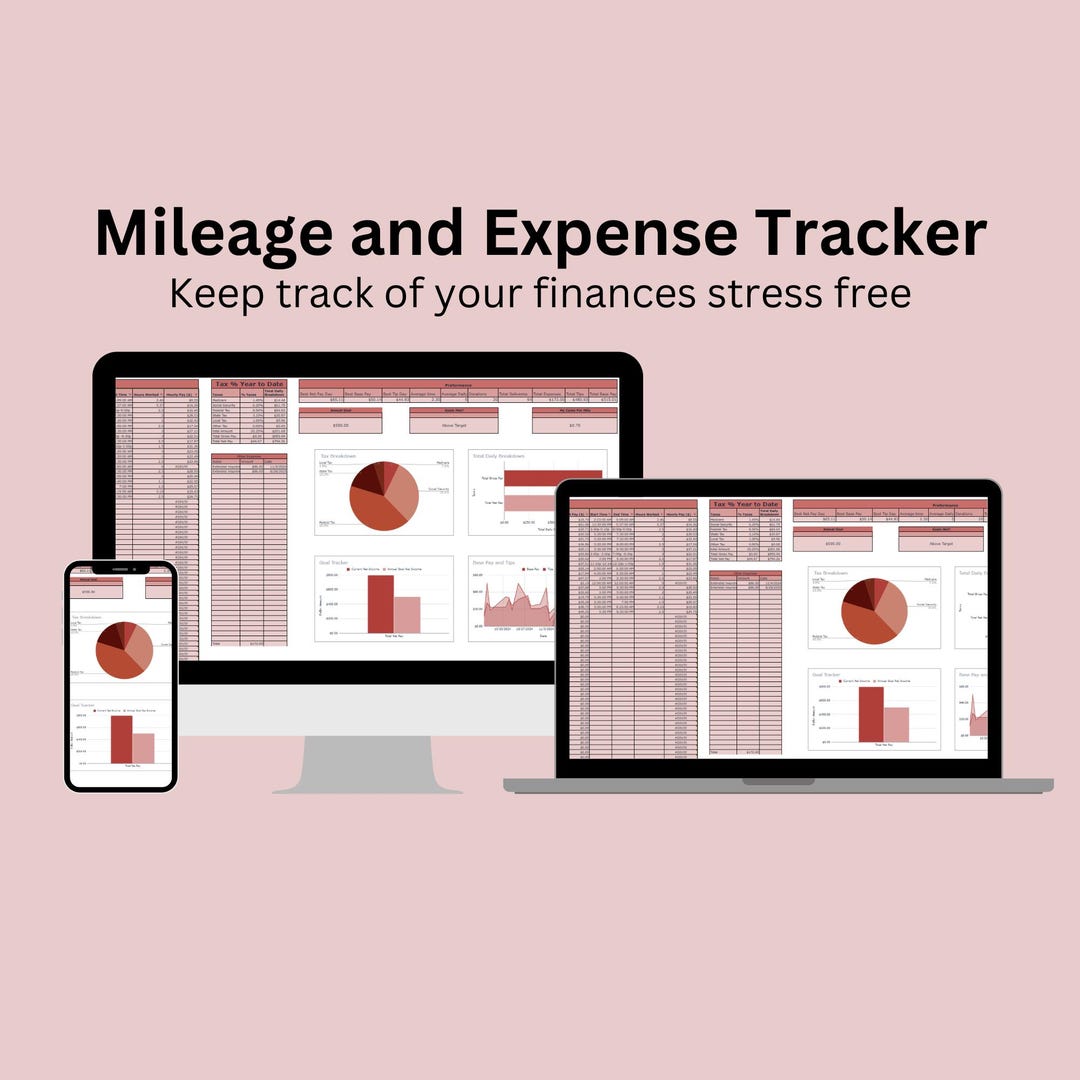 Freelancer Business Finance Tracker | for Delivery Drivers, Nurses ...