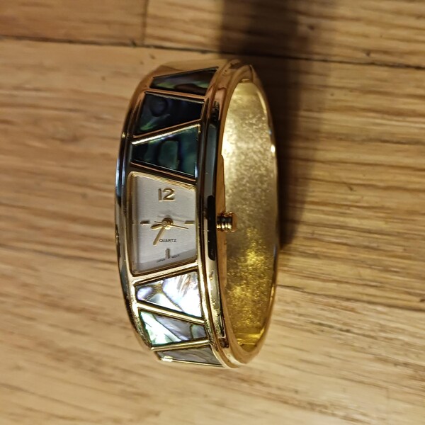 Abalone Bangle - Etsy