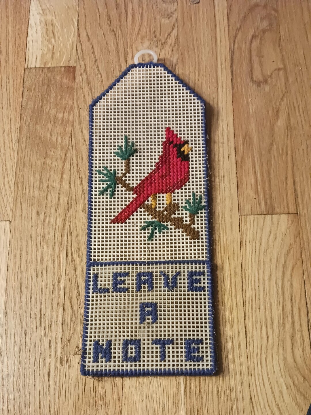 Cardinal Bird Welcome Sign: leave a Note - Etsy