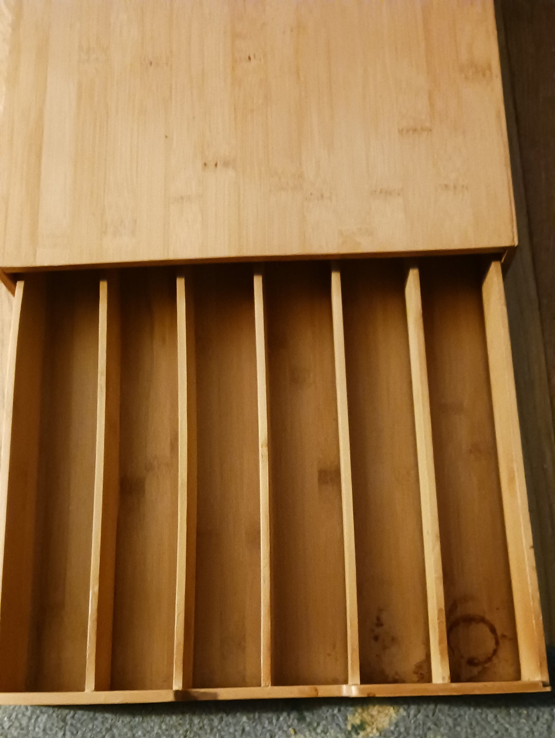 Camping Utensil Box With Pull Out Drawer-great for Camp Tiny Home or ...
