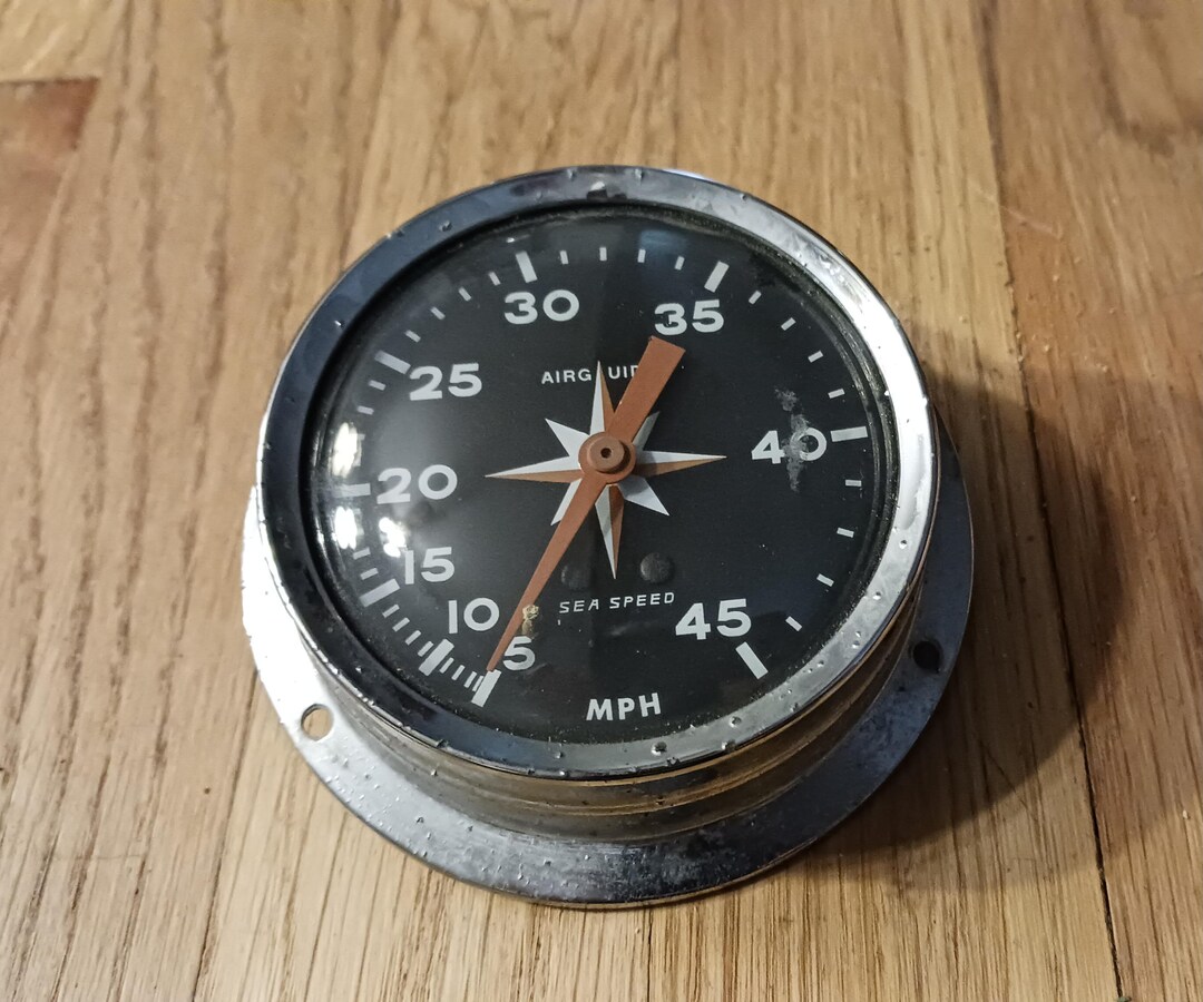 Airguide Sea Speed Boat Speedometer 4788 - Etsy