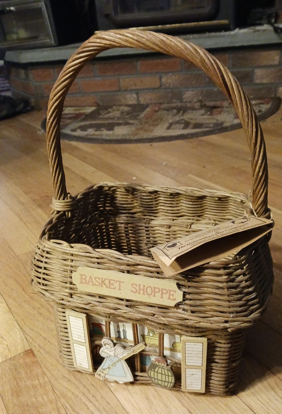 The Basket Shop Detailed Basket With Handle Tag Philippines - Etsy