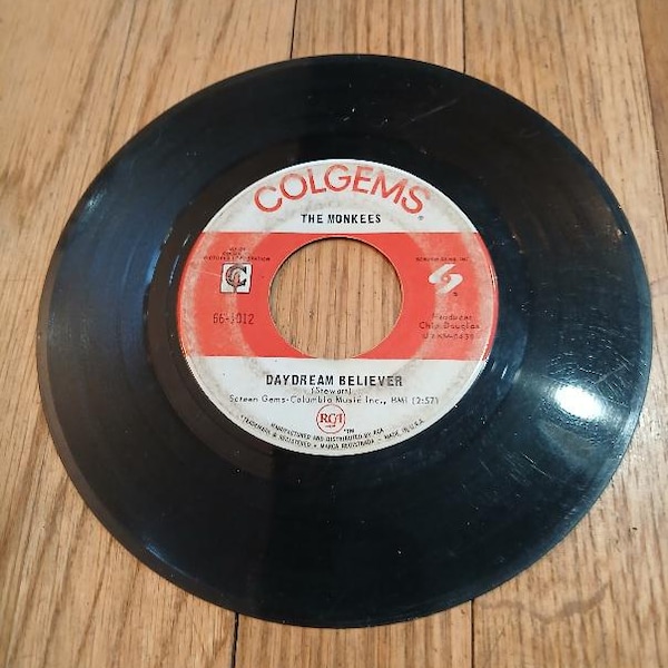 Vintage the Monkees 45 Rpm - Etsy
