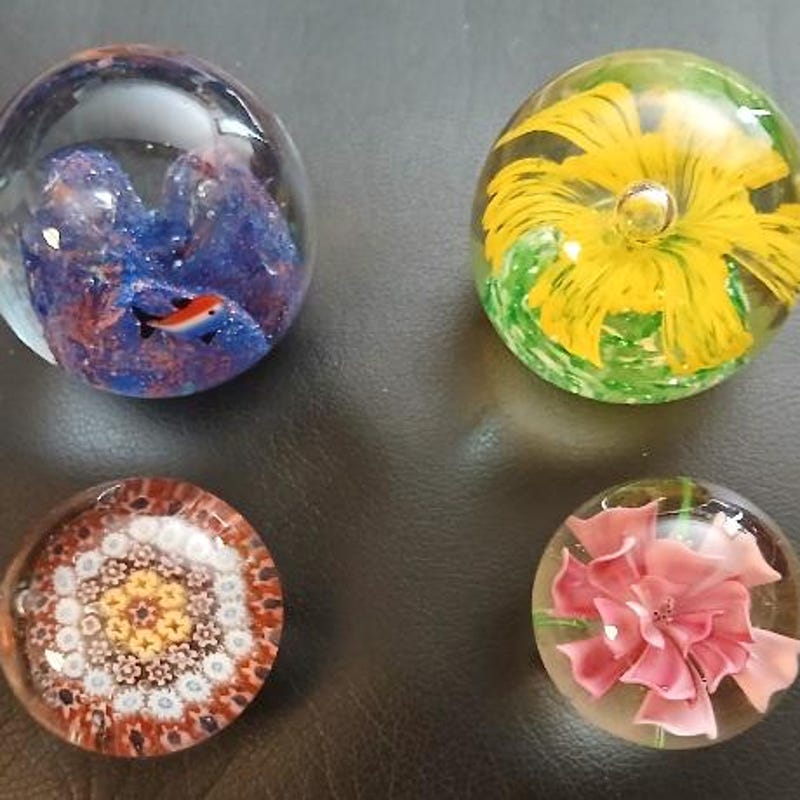 Glass Paperweights - Etsy