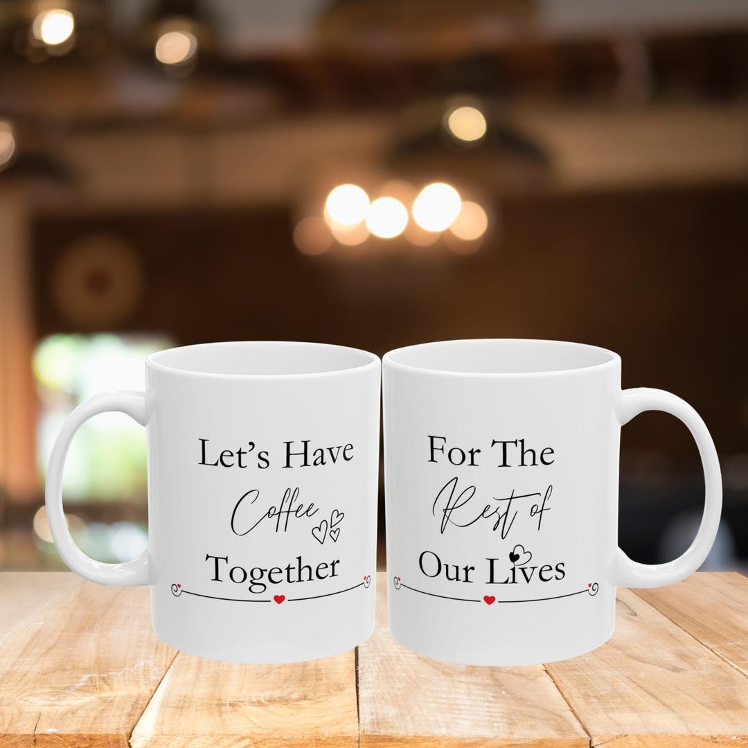 Couple's Mug Design PNG SVG: Couple Mugs 11oz Sublimation (digital ...