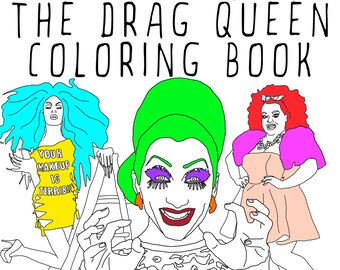 Queen Coloring Book - Etsy