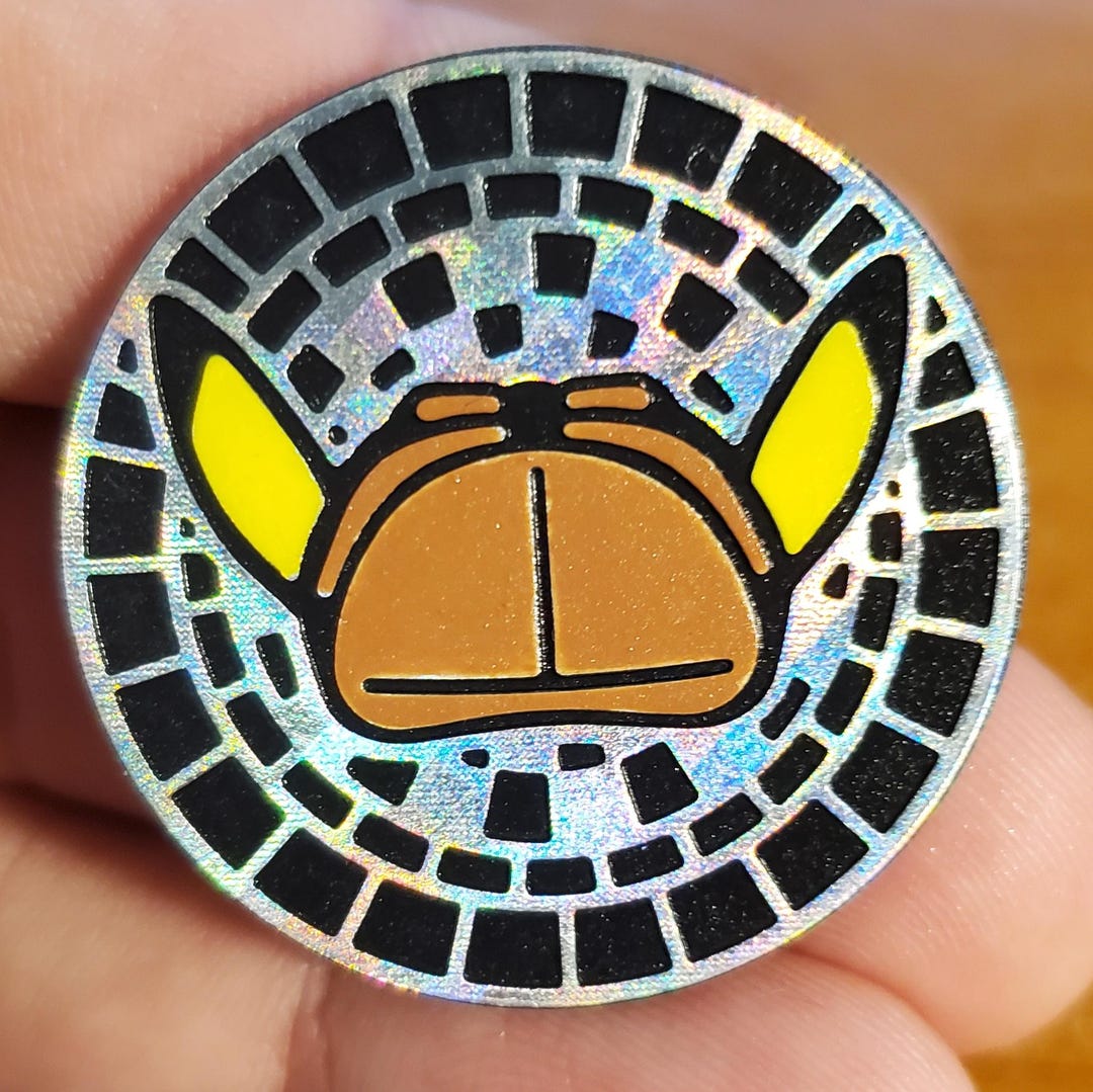 Detective Pikachu Hat Painted Coin- Standard - Etsy