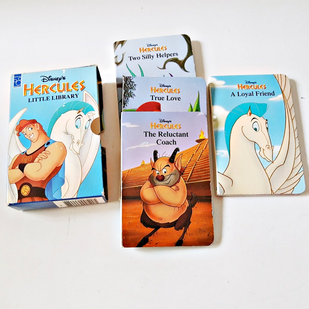 Set Disneys Hercules, Little Library Books, by Mouse Works, Four Board ...