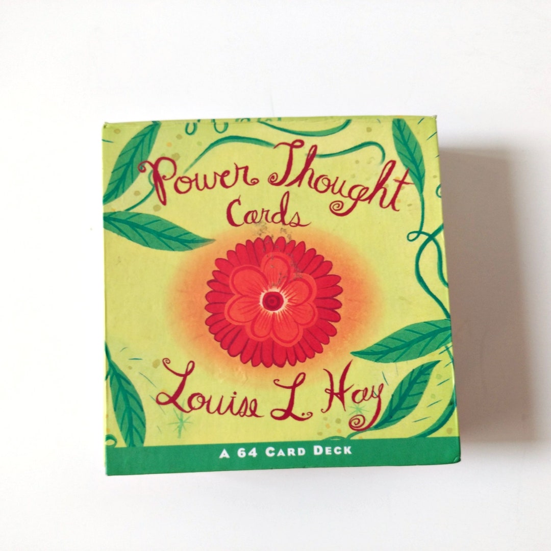 Power Thought Cards, by Louise L Hay, Affirmation Cards, Deck of 64 ...