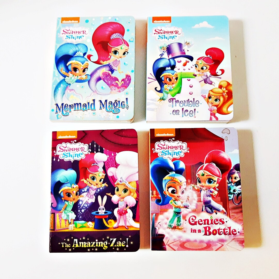 Shimmer and Shine Nickelodeon Books Hardcover Board Book - Etsy