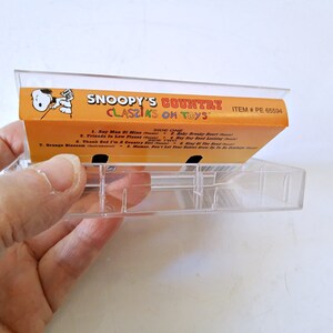 Snoopy Country Classiks on Toys Cassette, Case and Booklet With Song ...