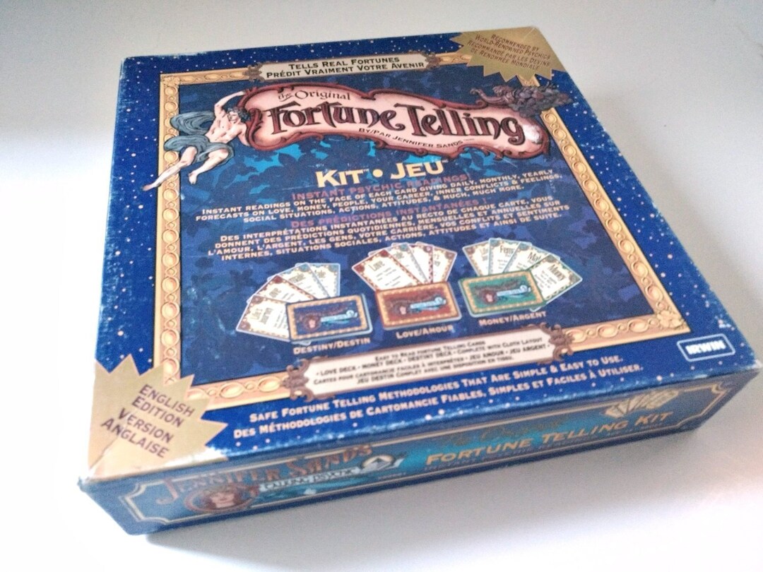 Fortune Telling Kit the Original Game Psychic Readings by Jennifer ...