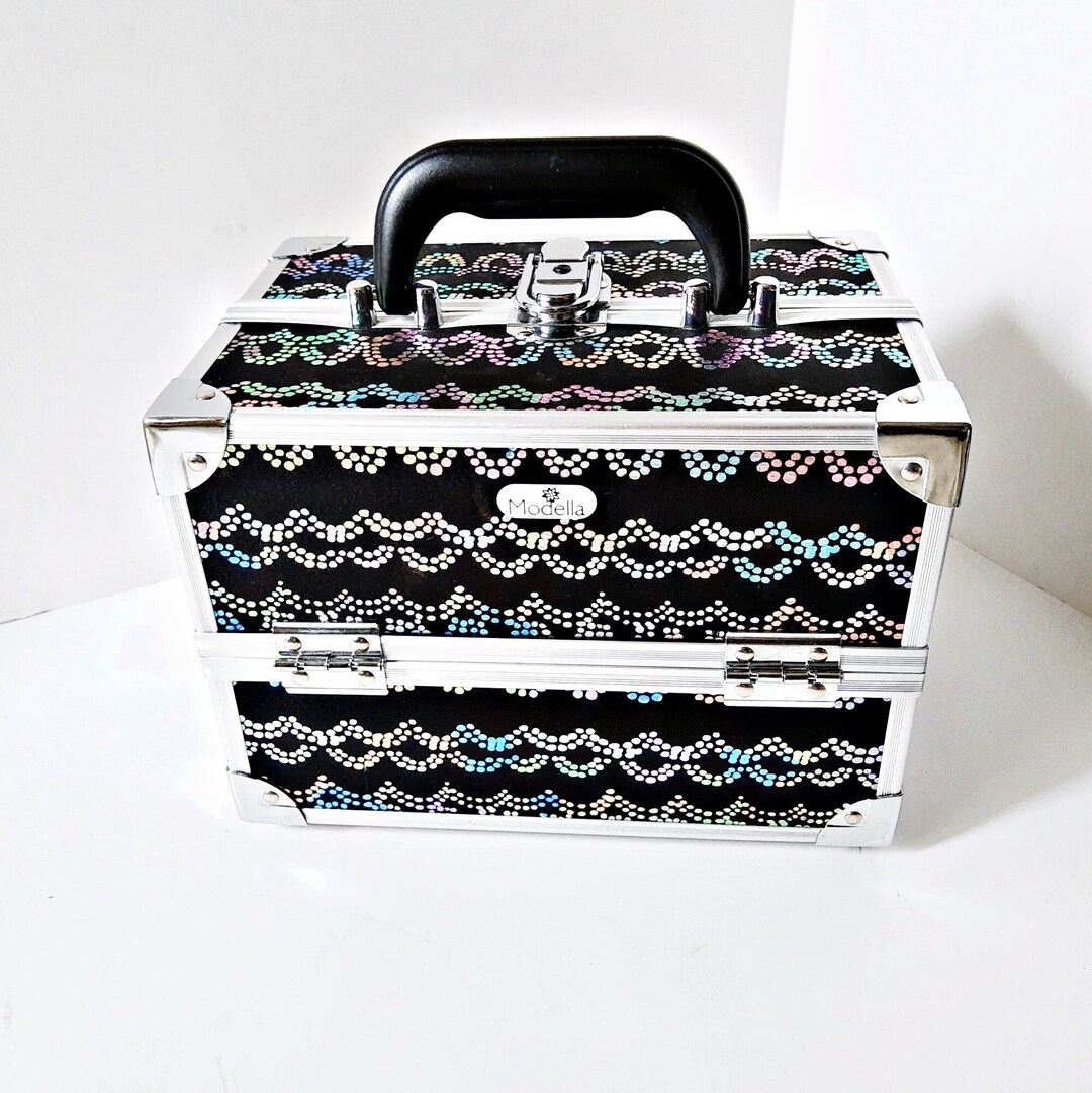 Modella Glam Makeup Hard Train Case, Accordion Organizer, Cosmetic ...