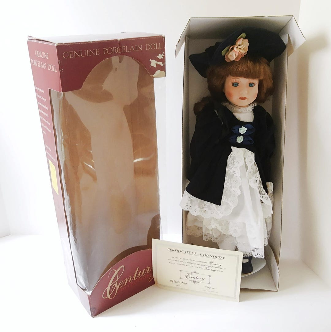 Century Collection Doll Fine Porcelain Doll by Rebecca Rose, Metal ...