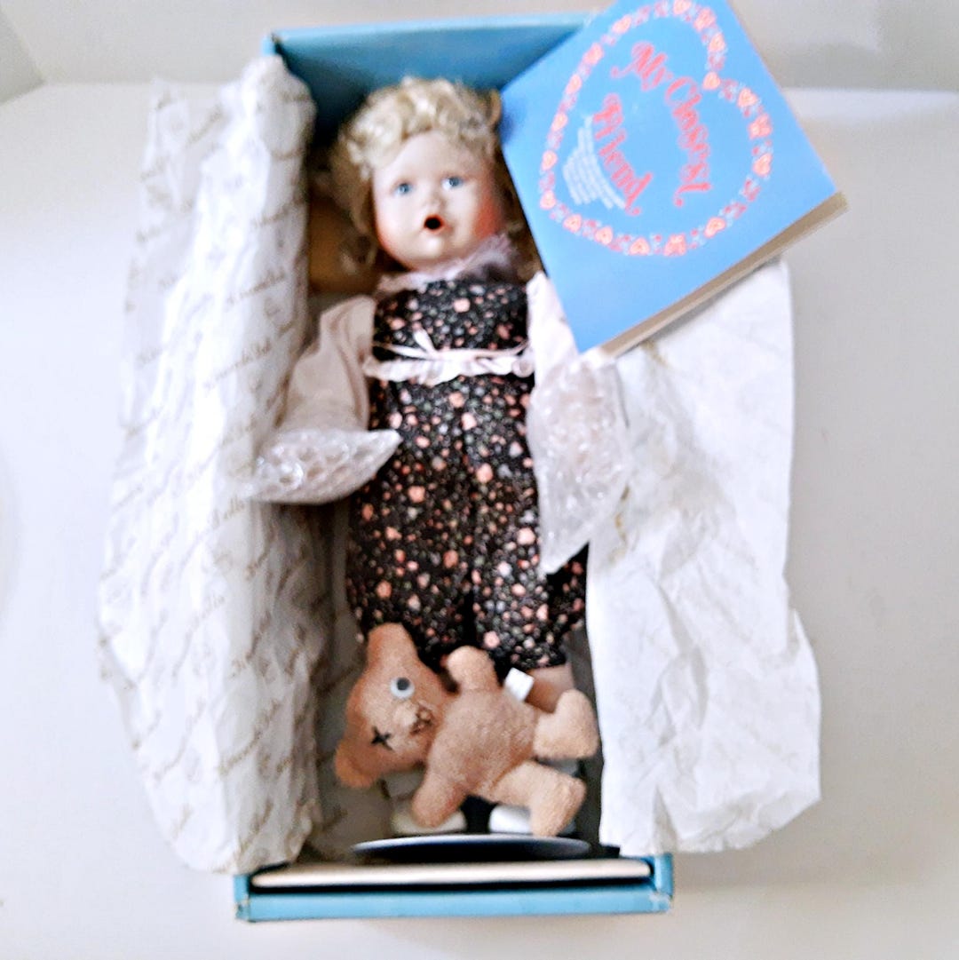 Boo and Me Porcelain Doll 1991 Knowles My Closest Friend, First in ...