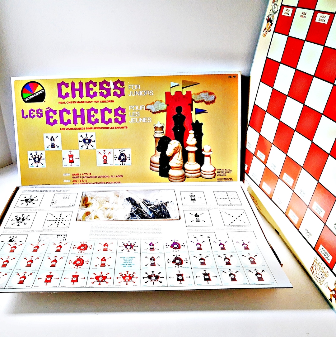Chess for Juniors, Selchow and Righter, Made Easy for Children Ages 6 ...