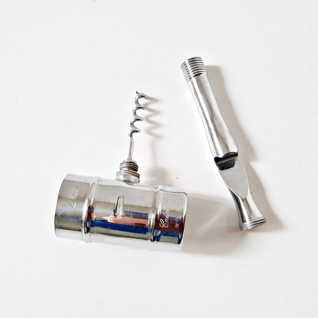 Art Deco Chrome Multi Use Jigger Bar Tool 1950s Cavalier National ...