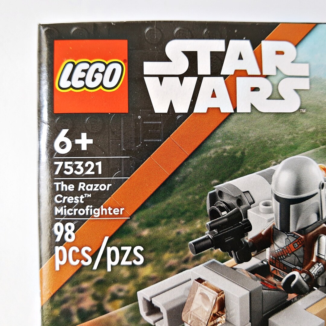 Lego Star Wars, the Razor Crest Microfighter 75321, for Ages 6 Plus, 98 ...