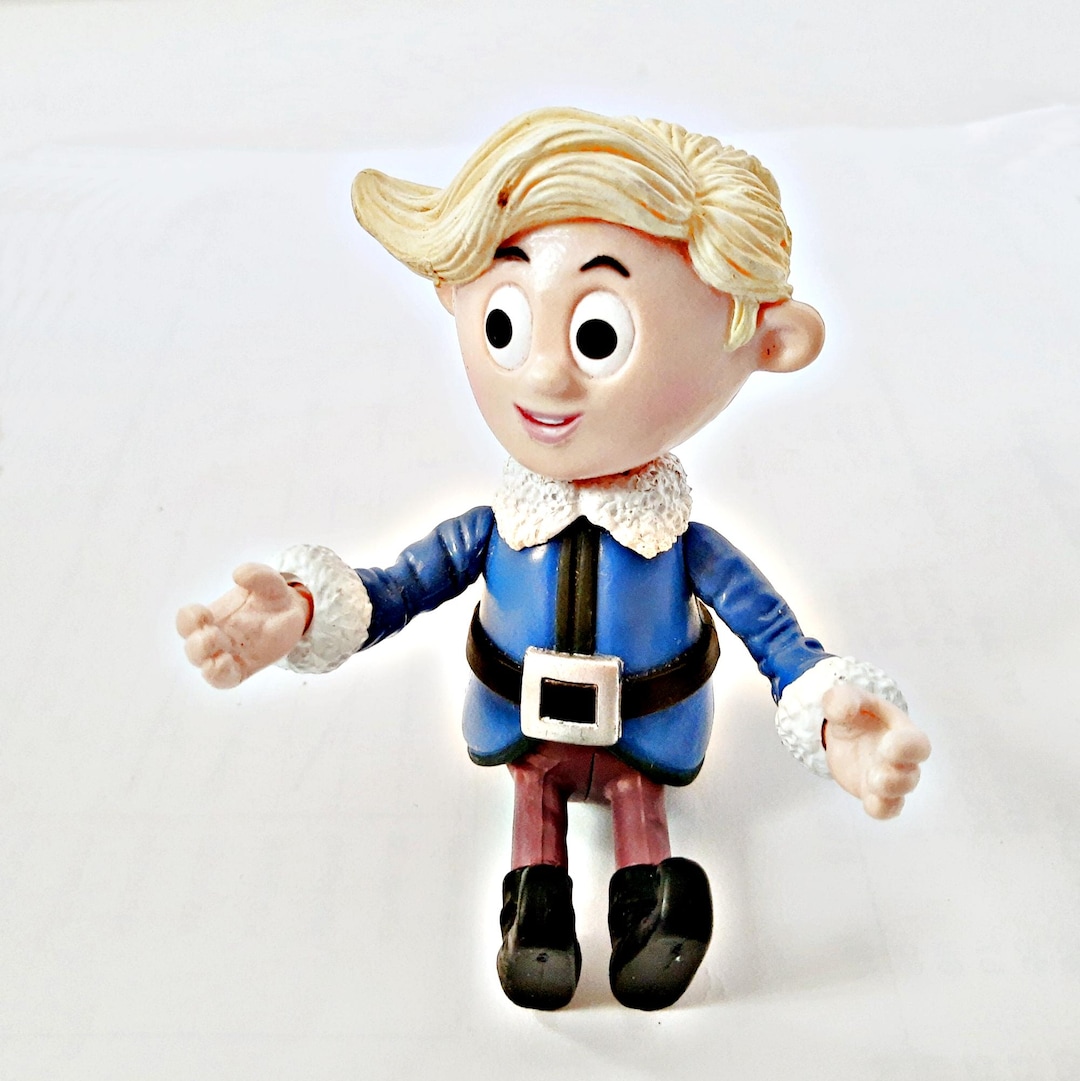 Rudolph Island of Misfits Toys Hermey PVC 4 Inch Posable, Arms and Legs ...