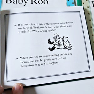 3 Pooh Friends Books, Pooh's Little Instruction Book, Kanga and Baby ...