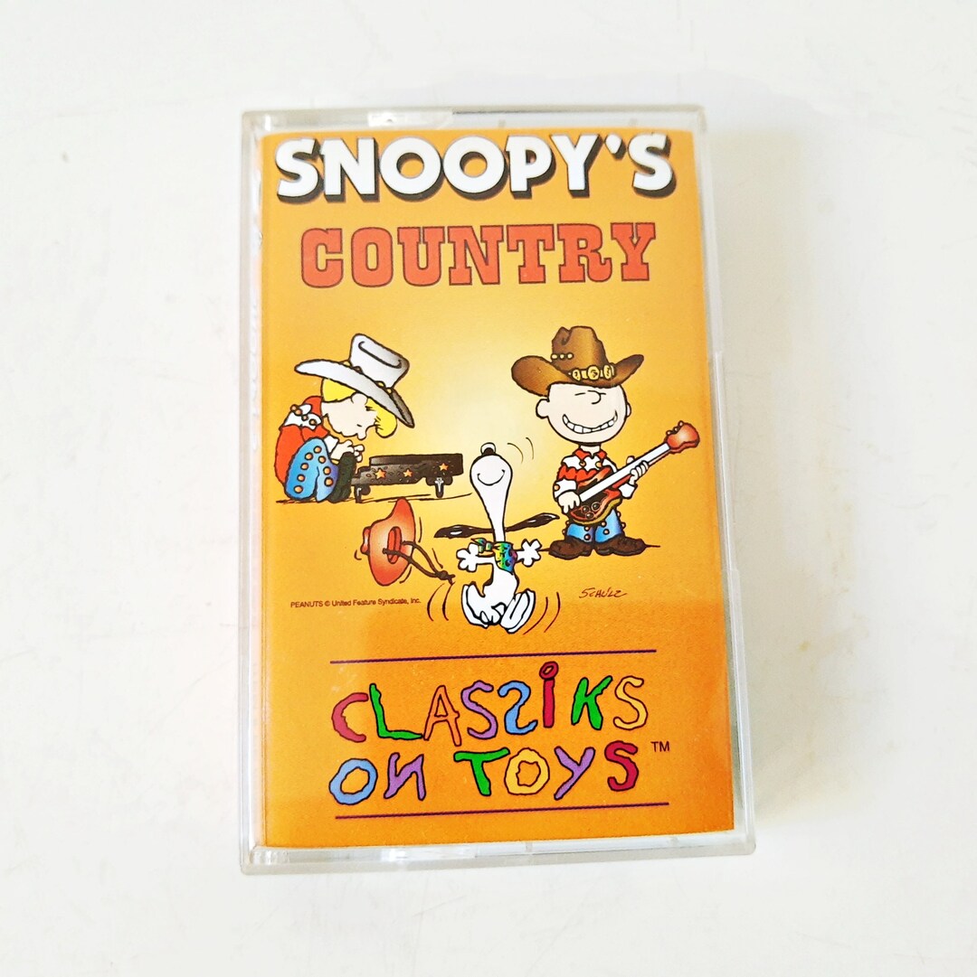 Snoopy Country Classiks on Toys Cassette, Case and Booklet With Song ...
