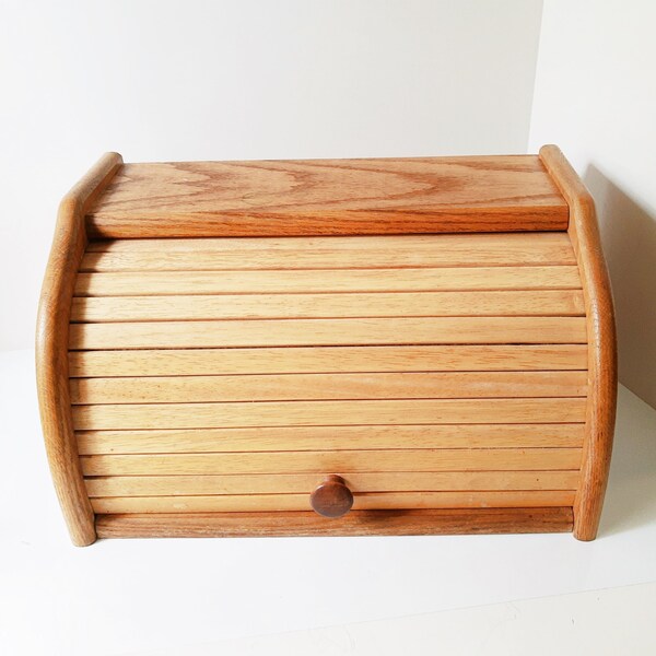 Roll Top Bread Box - Etsy